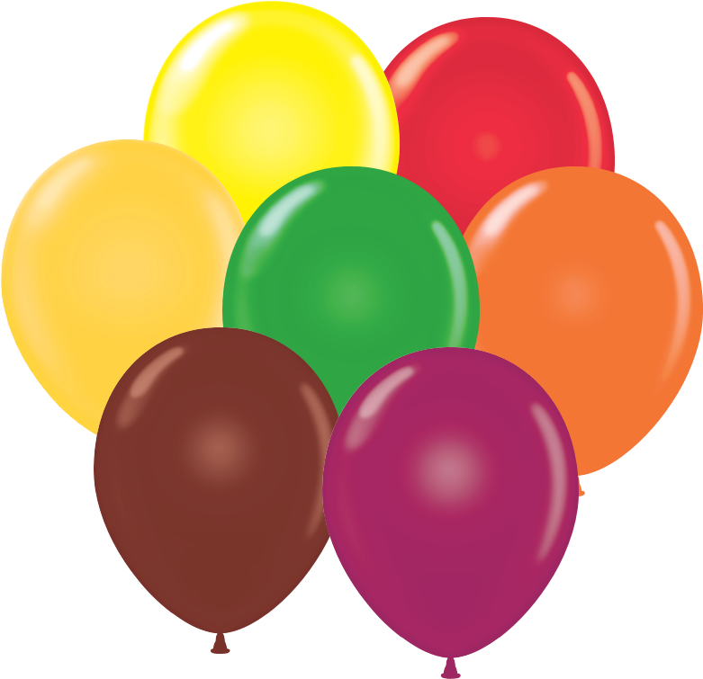 Download Autumn Assortment - Balloon - Full Size PNG Image - PNGkit