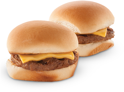 Download Mini Cheese Burger - Full Size PNG Image - PNGkit