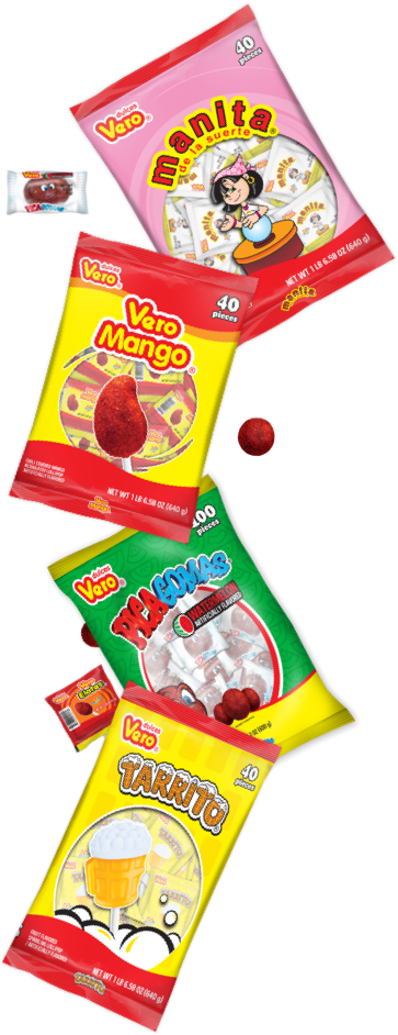 Download Vero Mango Mexican Candy, 40 Pieces - Full Size PNG Image - PNGkit