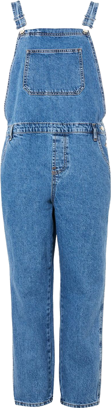 Download **maternity Slim Denim Dungarees - Full Size PNG Image - PNGkit