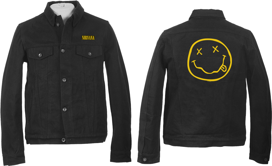Download Denim Jacket - Nirvana - Nirvana Smiley Maxi Poster 61x91.5cm ...