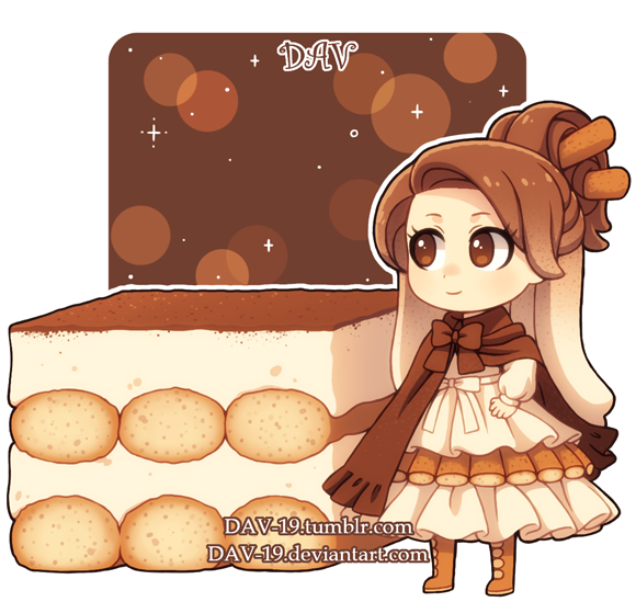 Download Png Free Download Cheesecake Drawing Animated - Chibi Food ...