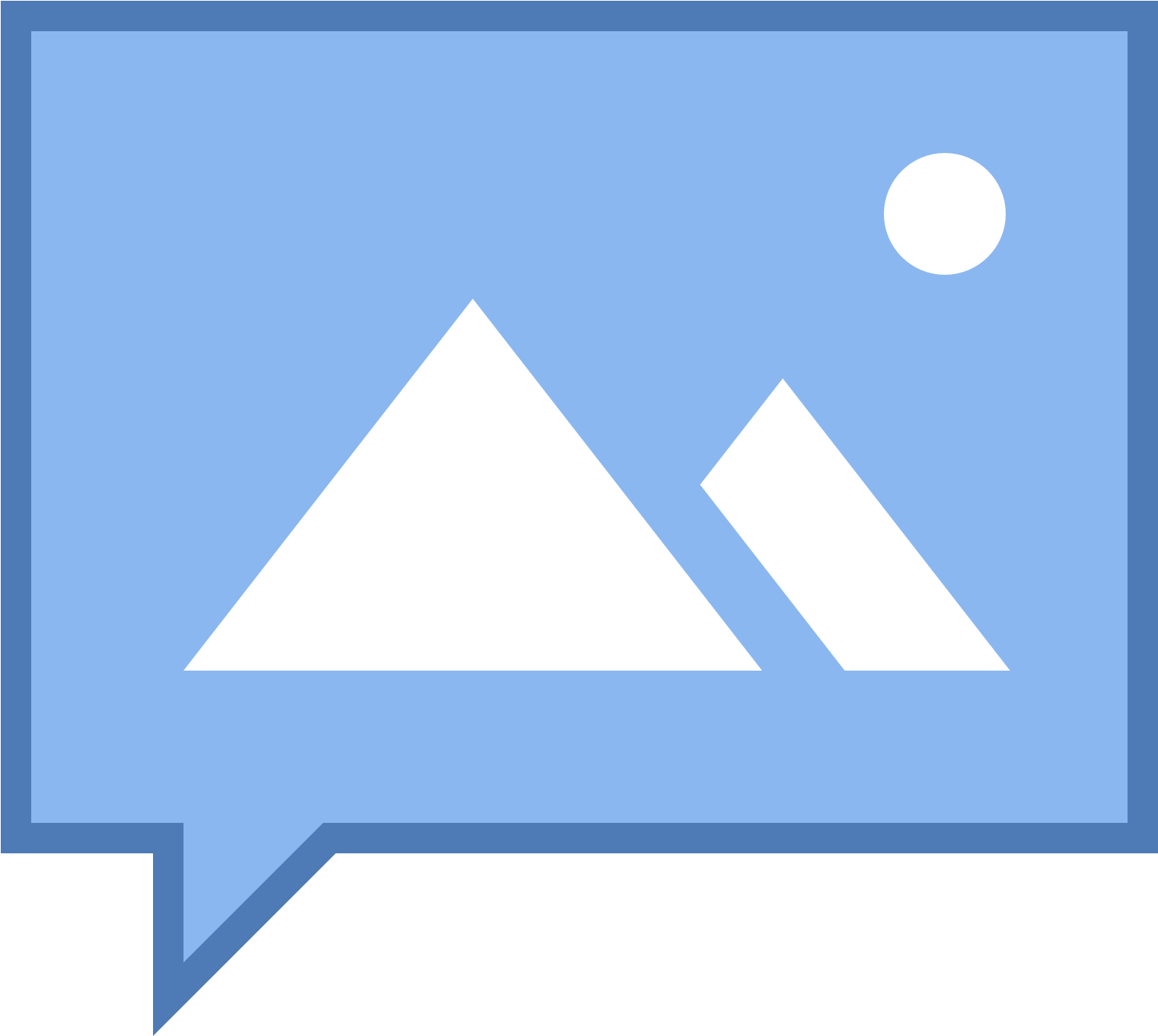 Download It Is A Speech Bubble Square With Rounded Corners - Speech ...