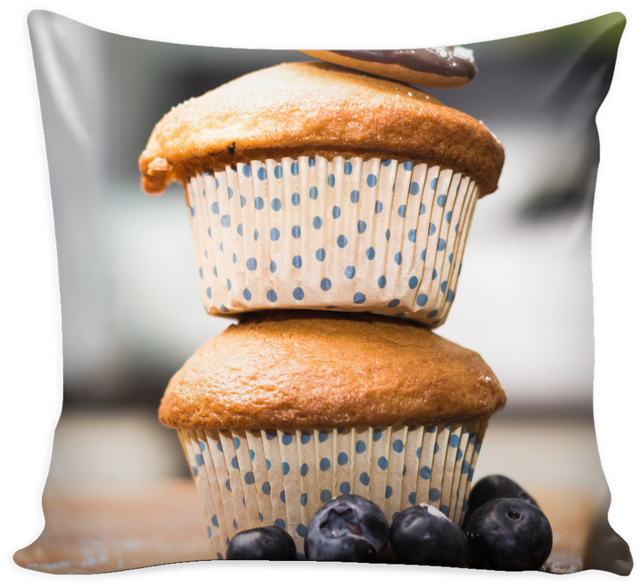 Download Empire State Of Muffin Pillow Cover - Baking Book: The ...