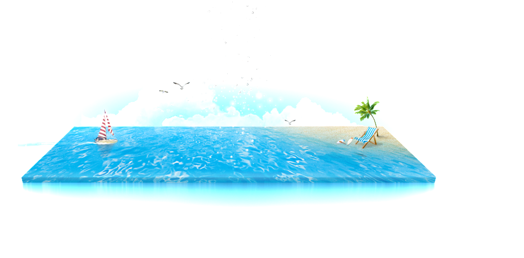 Download Beach Cartoon Transparent - Beach - Full Size PNG Image - PNGkit