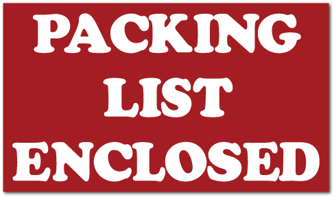 Download Packing List Enclosed Stickers - Packing Slip Enclosed Labels ...