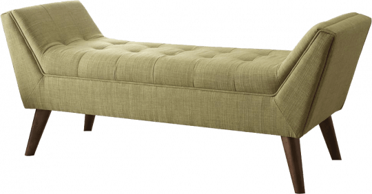 Download Modern Sofa Bench With Loose Tufted Cushions Having - Bench ...