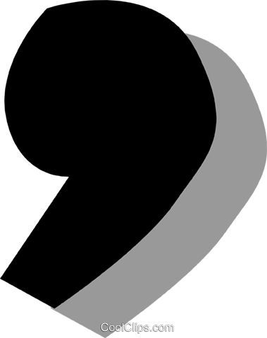 Download Comma Royalty Free Vector Clip Art Illustration - Illustration ...