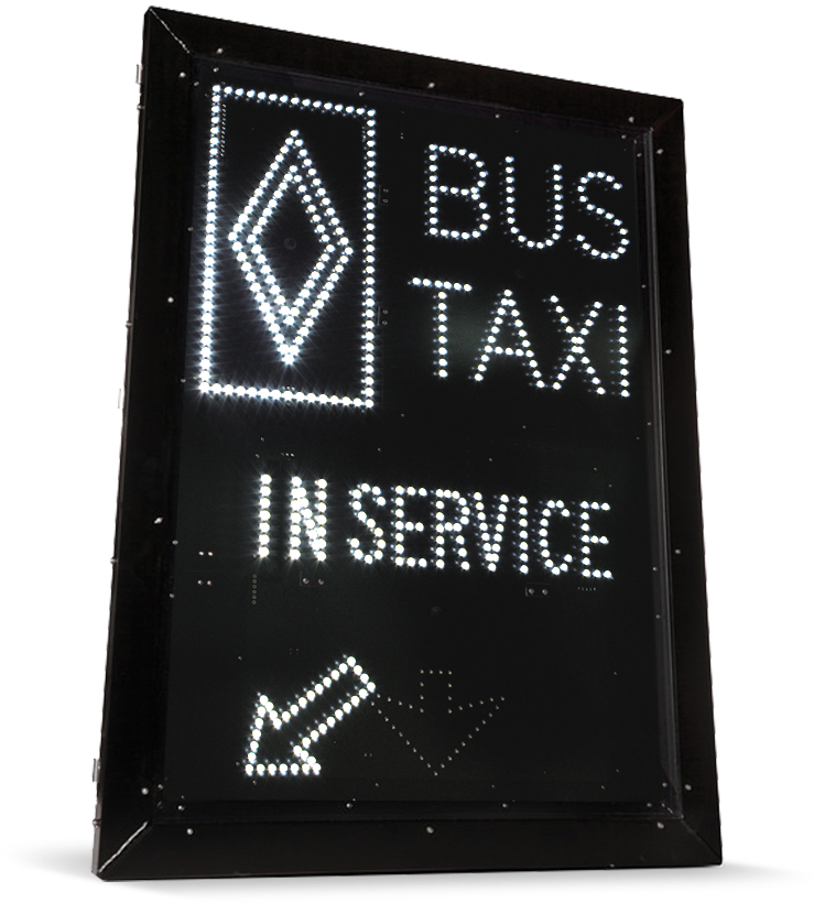 Download Reserved Bus/taxi Lane Sign Ls3648 P250 Bus - Bus - Full Size ...