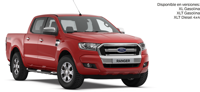 Download Rojo Manzana - Ford Ranger Limited 2200 - Full Size PNG Image ...