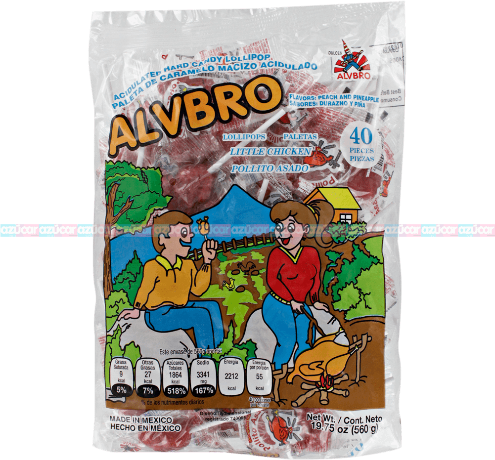 Download Alvbro Paleta Pollo Asado 24/40 Alvbro - Roast Chicken - Full ...