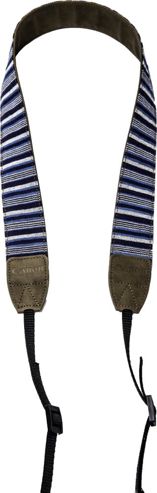 Download Blue Stripe Camera Strap - Strap - Full Size PNG Image - PNGkit