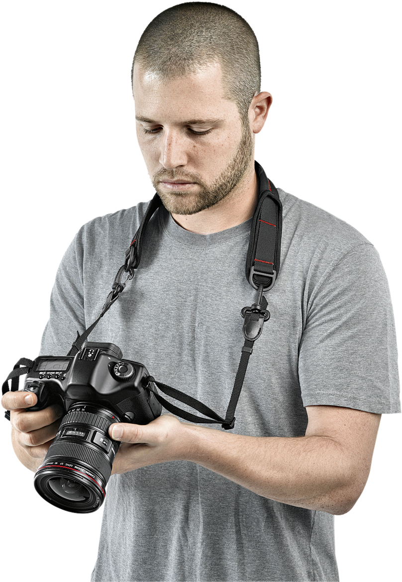 Download Manfrotto Camera Strap Pro Light C-strap - Full Size PNG Image ...