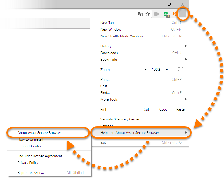 Download Click The ⋮ Menu Icon In The Top-right Corner Of Your - Avast ...