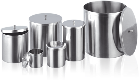 Download Stainless Steel Containers - Full Size PNG Image - PNGkit
