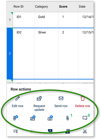 Download Android Row Actions - Android - Full Size PNG Image - PNGkit