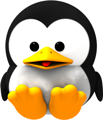 Download File - Baby - Tux - Sit Alpha - Tučnák Png - Full Size PNG ...