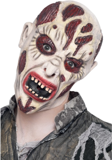 Download Rotten Zombie Mask - Smiffy's Rotten Zombie Mask - Full Size ...