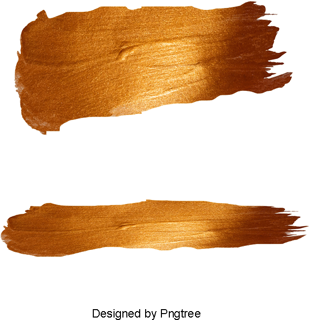 Download Gold Strokes, Golden, Brushwork, Metal Png And Psd - Gold ...