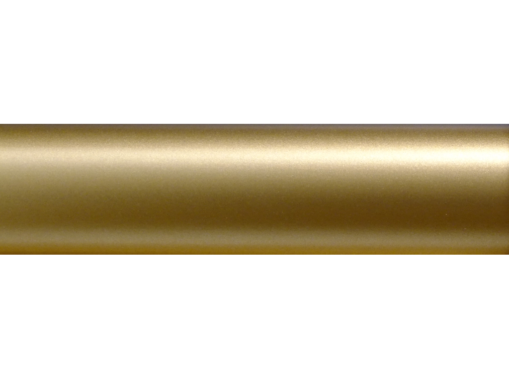 Download Metallic Soft Gold - Curtain Rod - Full Size PNG Image - PNGkit
