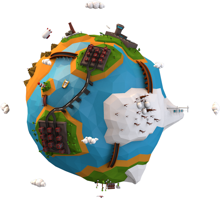Download Low Poly Earth - Earth Low Poly - Full Size PNG Image - PNGkit