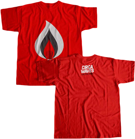 Download Red Flame Tee - Ac/dc - Full Size PNG Image - PNGkit