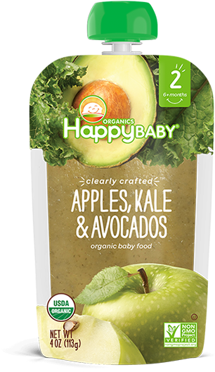 Download Organic Happy Baby Food - Full Size PNG Image - PNGkit