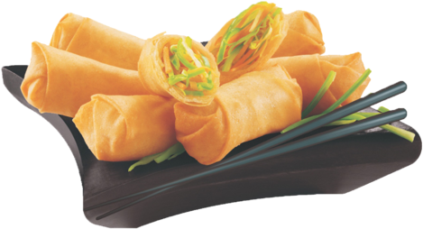 Download Veg Spring Rolls - Chings Spring Rolls - Full Size PNG Image ...