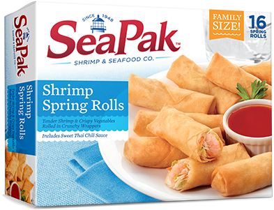Download Transparent Seapak® Family Size Shrimp Spring Rolls 20 Oz ...