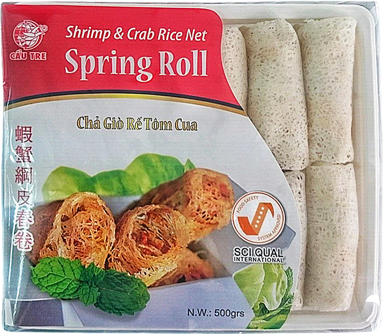 Download Frozen Rice Net Spring Roll - Jachnun - Full Size PNG Image ...
