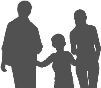 Download Child-centered Family Support Services - Family Shadow Png ...