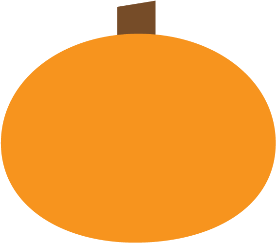 Download Pumpkin Clipart - Circle Pumpkin Clipart - Full Size PNG Image ...