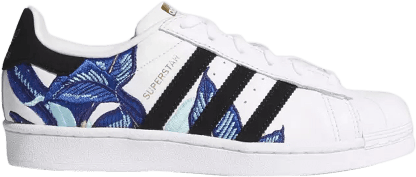 Download Transparent Wmns Superstar 'floral Graphic' - Adidas Superstar ...