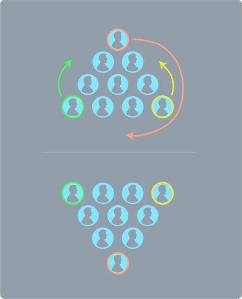 Download Penny Triangle - Move Only 3 Circles - Full Size PNG Image ...