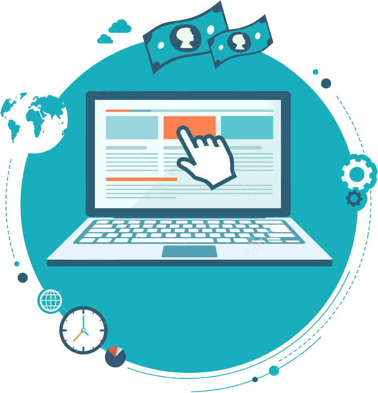 Download Ppc - Pay Per Click Infographic - Full Size PNG Image - PNGkit