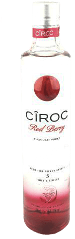 Download Ciroc Red Berry Png Download - Glass Bottle - Full Size PNG ...