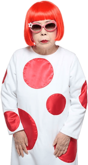 Download Download - Yayoi Kusama Red And White - Full Size PNG Image ...