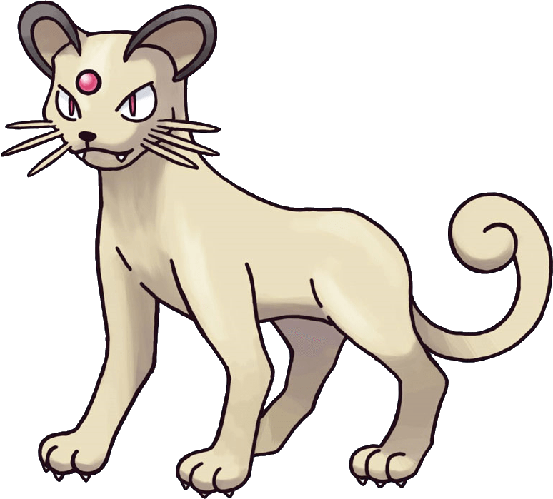 Download Persian Pokemon - Drawings Of Persian The Pokemon - Full Size ...