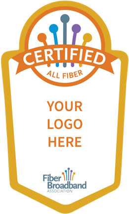 Download All Fiber Badge - Fiber Broadband Association - Full Size PNG ...