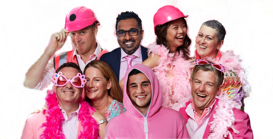 Download Go Pink Bg Transparent3 - Holi - Full Size PNG Image - PNGkit