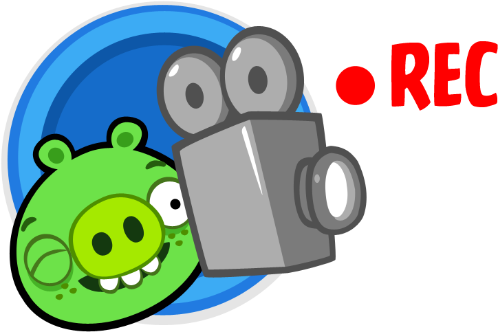 Download Freckled Pig Recording You - بازی Bad Piggies - Full Size PNG ...