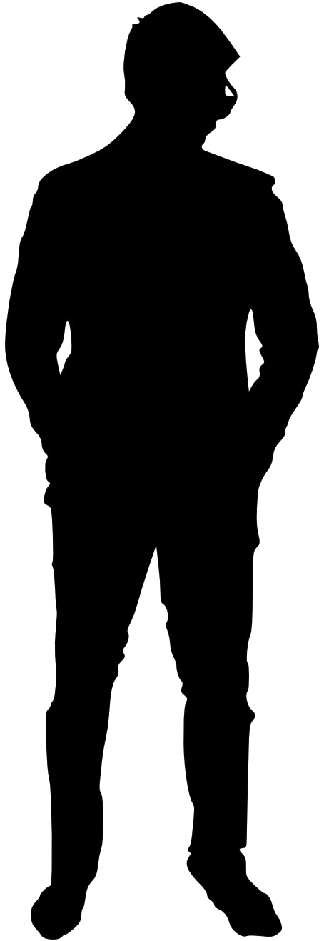 Download Free Download - Man Silhouette No Background - Full Size PNG ...