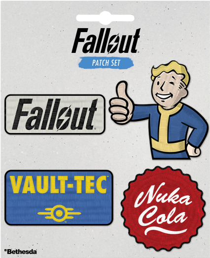 Download Fallout Patch Set - Fallout Nuka Cola Bottle Koozie - Full ...
