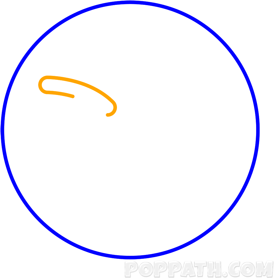 Download Draw The Top Portion Of The Closed Eye As A Slanted - Horizon ...