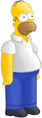 Download Transparent Homer Simpson Icon Png - Simpsons Characters - PNGkit
