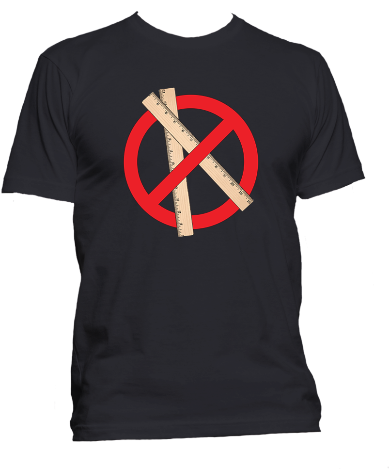 Download No Rulers Mockup Mens Black - Full Size PNG Image - PNGkit