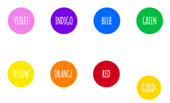 Download There Are 7 Different Colours To Collect In Total And - Circle ...