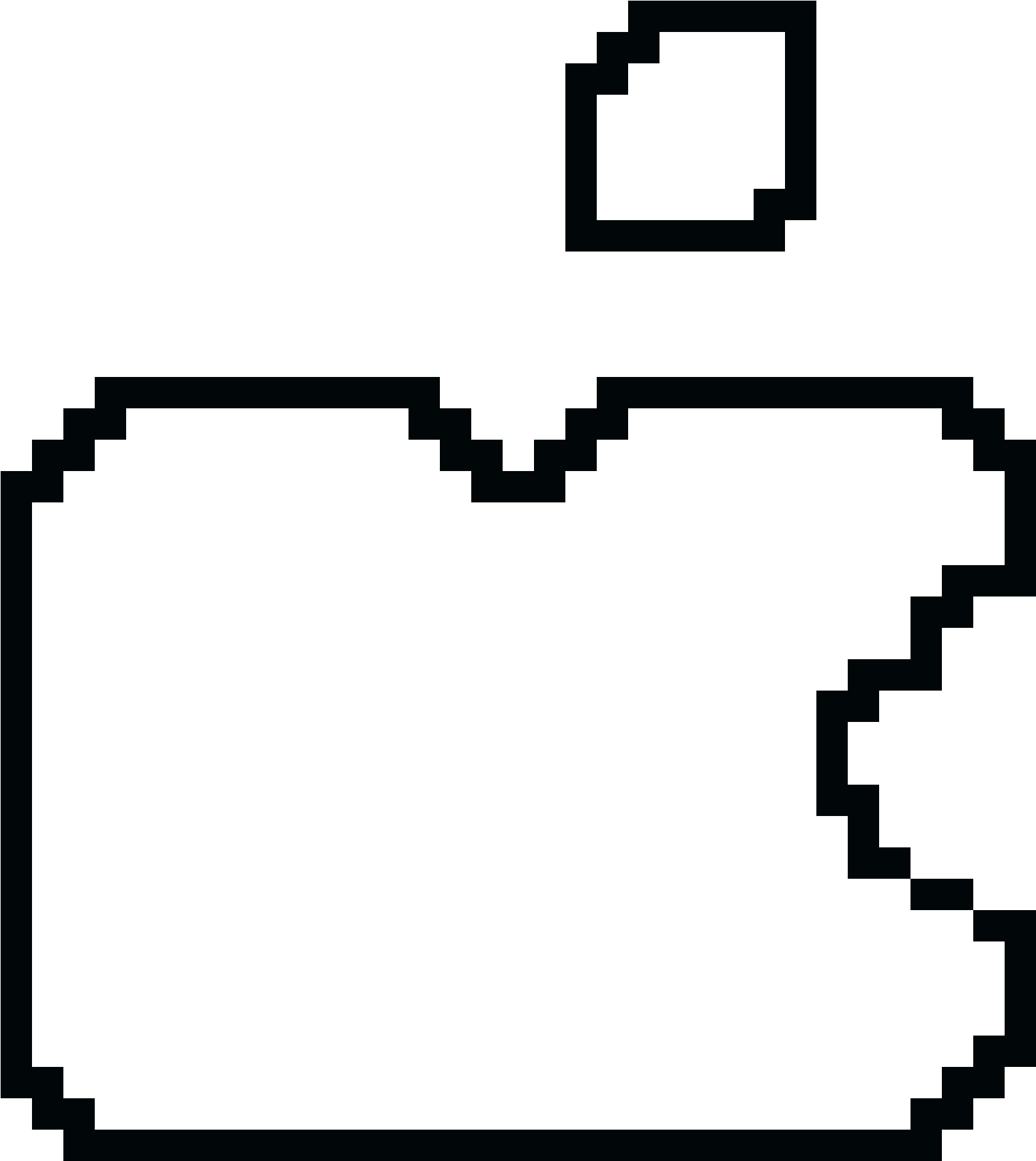 Download Apple Logo Fail - Pixel Art Running With Gun - Full Size PNG ...