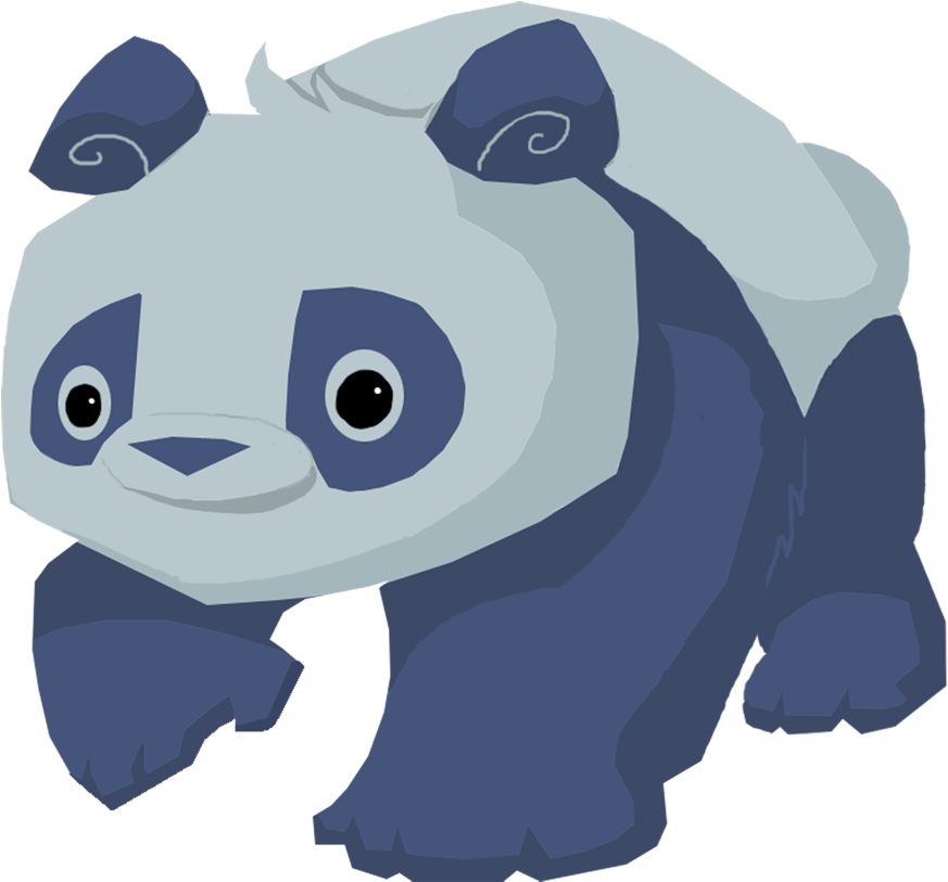 Download Panda Beta Art 1 - Animal Jam - Full Size PNG Image - PNGkit