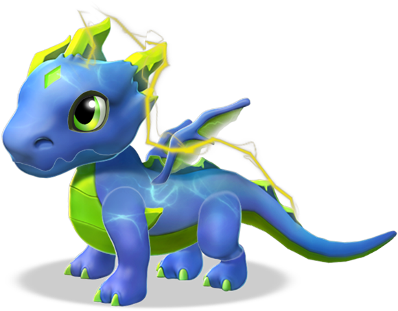 Download Lightning Dragon Baby - Dragon Mania Legends Relampago - Full ...